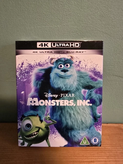 DISNEY PIXAR MONSTERS Inc 4K UHD Blu-Ray £10.00 - PicClick UK