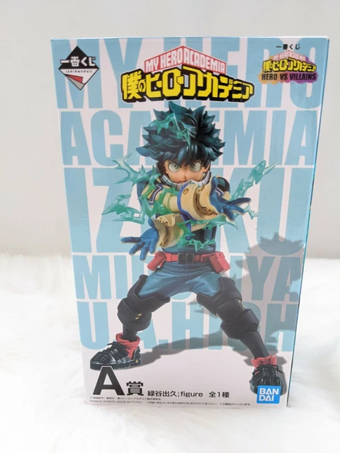UK MY HERO Academia MHA Hero vs Villains A prize kuji figure Izuku ...