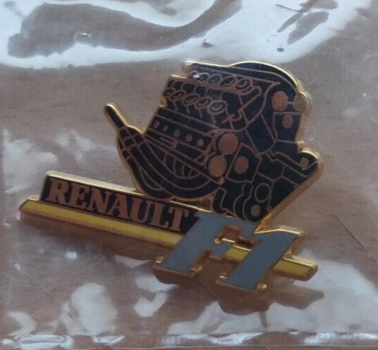 BROCHE RENAULT F1 pin's pins épinglette voiture automobile AB arthus Bertrand EUR 3,00 - PicClick FR