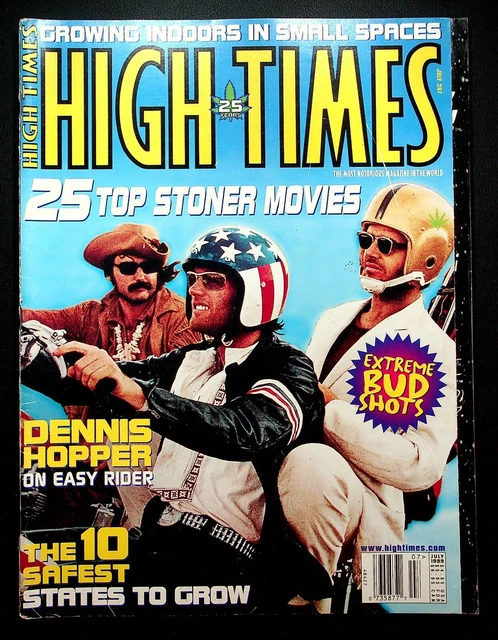HIGH TIMES MAGAZINE July 1999 Marijuana Stoner Movies Dennis Hopper ...