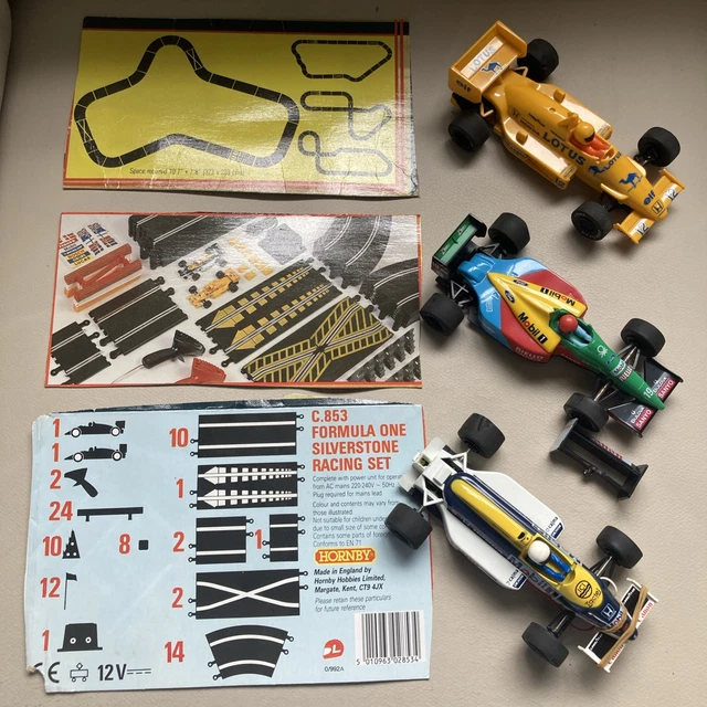 SCALEXTRIC C.853 FORMULA One Silverstone Racing Set (with furniture ...