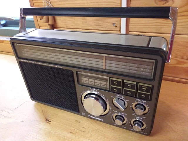 VINTAGE 1981 RADIO Panasonic RF-1405LBE MW/LW/FM/SW, fine tuning control, v.good $112.07 ...