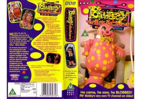 BBC BLOBBY VISION (VHS, 1994) £0.99 - PicClick UK