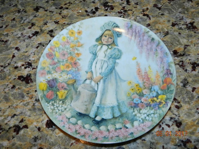 MARY, MARY COLLECTOR plate JOHN McCLELLAND Mother Goose #1 £27.20 ...