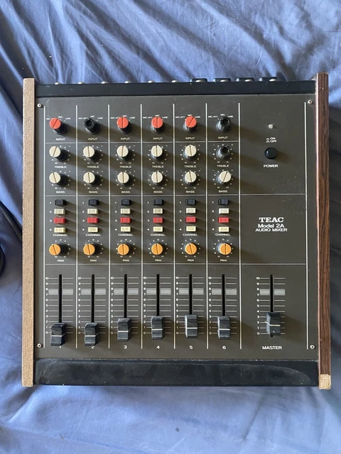 VINTAGE TEAC MODEL 2A Mixer £156.72 - PicClick UK