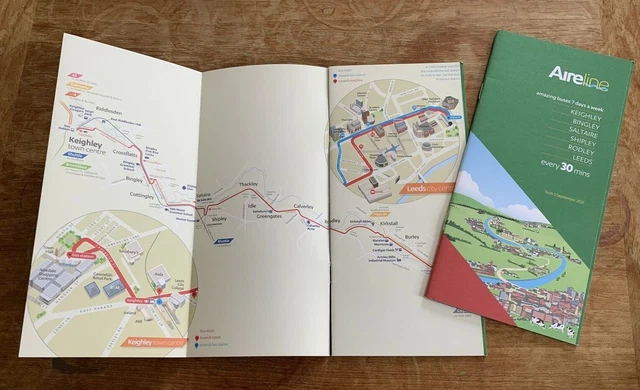 KEIGHLEY BUS (TRANSDEV) Aireline routes timetable September 2021 ...