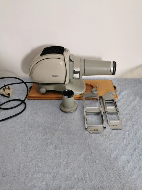 VINTAGE 1950’S NORIS Trumpf Slide Projector In It’s Case, Working Extra ...