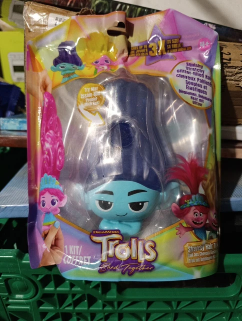 DREAMWORKS TROLLS BAND Together Super Squishy Pack - Stretchy Hair ...