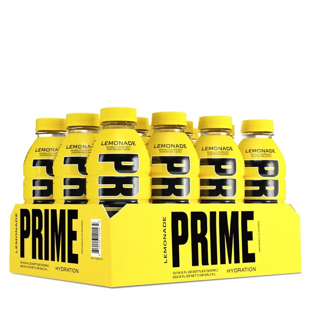 PRIME HYDRATION DRINK By Logan Paul x KSI 16.9oz Bottles 12 Pack - Fast ...