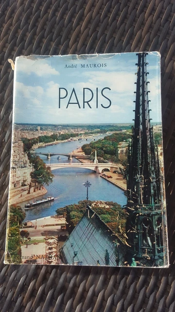 LIVRE ANCIEN PARIS par ANdré Maurois 1951 EUR 8,00 - PicClick FR