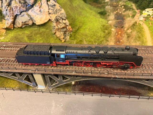 MÄRKLIN H0, 34450, Dampflok BR 45 020 der DB, schwarz, AC, Delta, OVP ...