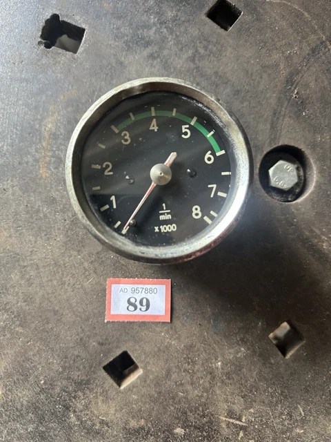 MZ TS TACHOMETER Rev Counter Genuine (Red89) £35.00 - PicClick UK