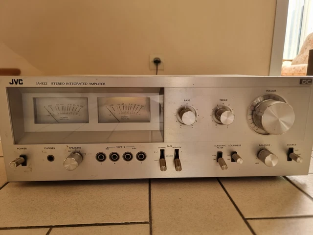 JVC JA-S22 AMPLIFICATEUR Integré 40W X2 1978 Fonctionnel EUR 150,00 ...