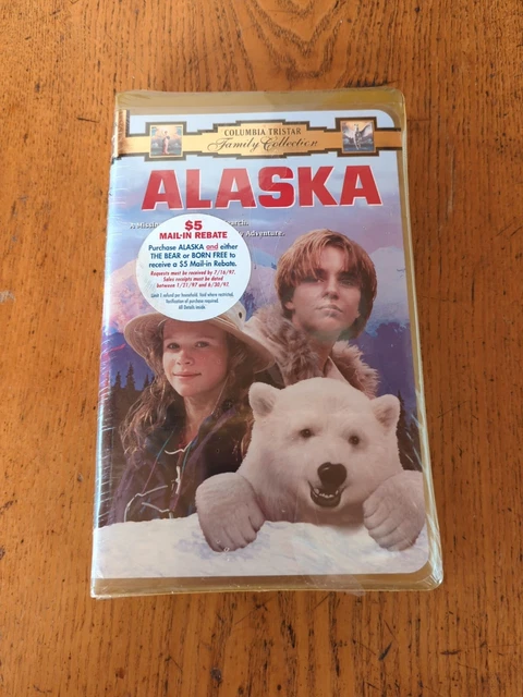 ALASKA (VHS, 1996) Columbia Tristar Dirk Benedict, Charlton Heston; NEW ...