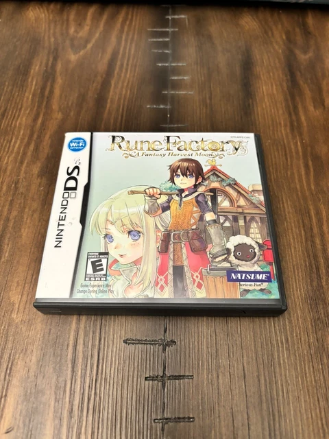 RUNE FACTORY: A Fantasy Harvest Moon (Nintendo DS, 2007) $40.00 ...