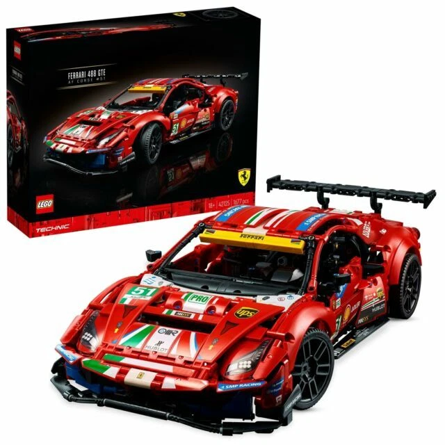 LEGO TECHNIC: FERRARI 488 GTE “AF Corse #51” (42125) - NOT IN ORIGINAL ...