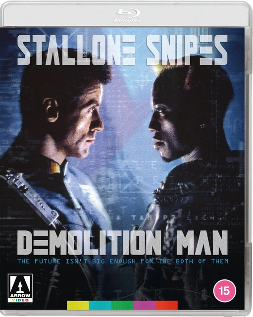 DEMOLITION MAN (BLU-RAY) Grand L. Bush Benjamin Bratt Sylvester ...