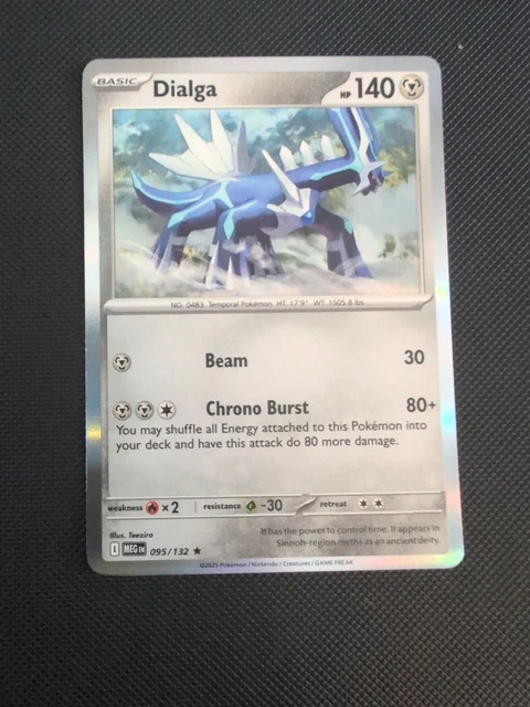 POKÉMON TCG MEGA Evolutions Dialga 095/132 Holo Rare £1.16 - PicClick UK