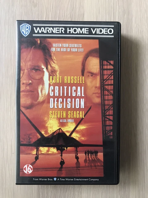 CRITICAL DECISION VHS Video Tape English with dutch subs clamshell £4. ...