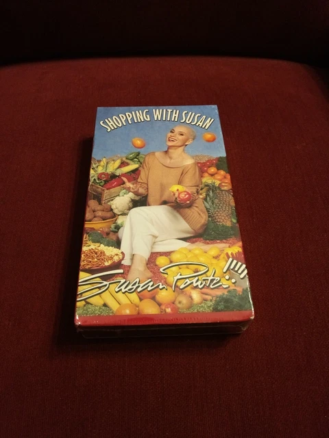 SHOPPING WITH SUSAN Powter VHS 1993 Shopping with Susan Is For Everyone ...