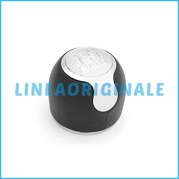 POMELLO CAMBIO 5 Marce ORIGINALE Alfa Romeo MiTo EcoPelle Retromarcia ...