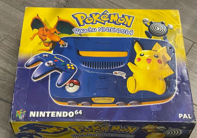 CONSOLE NINTENDO 64 Édition Pikachu Pokémon Boite N64 EUR 530,00 ...
