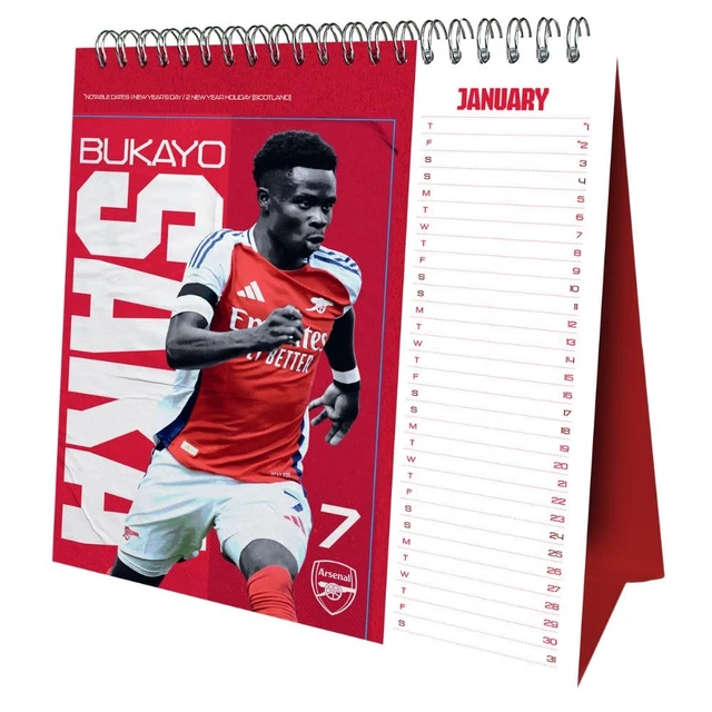ARSENAL FC 2026 Postcard Desk Easel Calendar $38.23 - PicClick AU