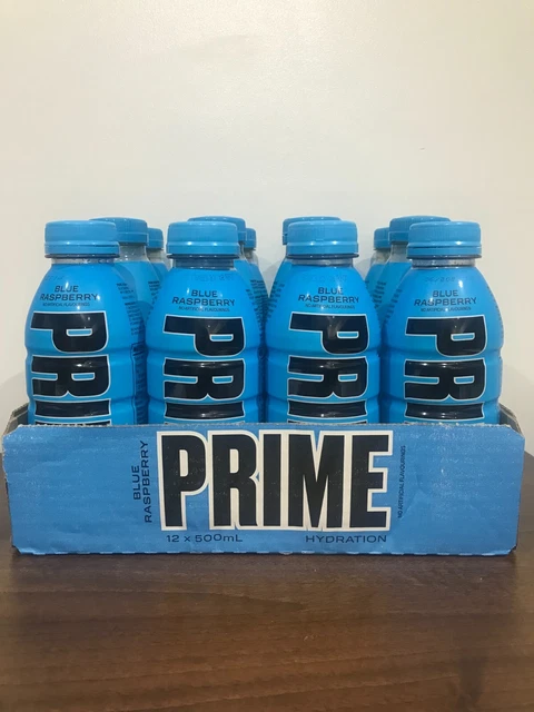 PRIME HYDRATION ENERGY Drink 500 Ml Blue Raspberry Logan Paul & KSI 1 ...