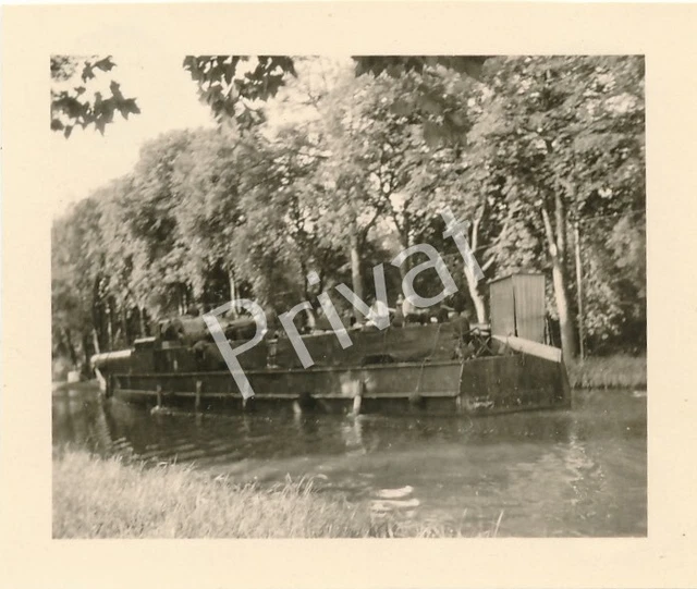 FOTO WK II Wehrmacht 7. Schnellboot Flottille Dortmund Ems Kanal L1.91 ...