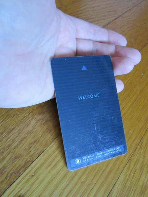 HILTON HOTEL KEY Card Collectible Welcome Black Card FREE SHIP $16.63 ...