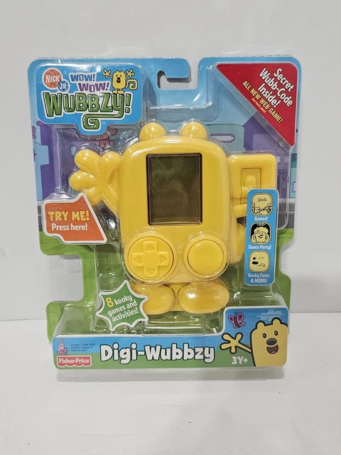 2008 NICK JR. Digi-Wubbzy Fisher Price Nickelodeon Wow Wow Wubbzy New ...