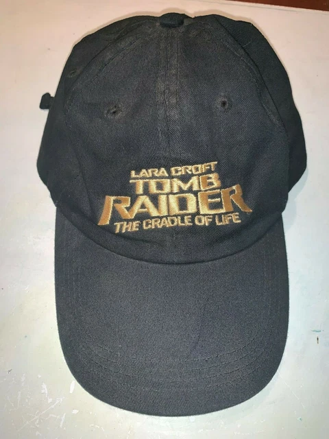 LARA CROFT TOMB Raider The Cradle Of Life Black Cap $25.00 - PicClick AU