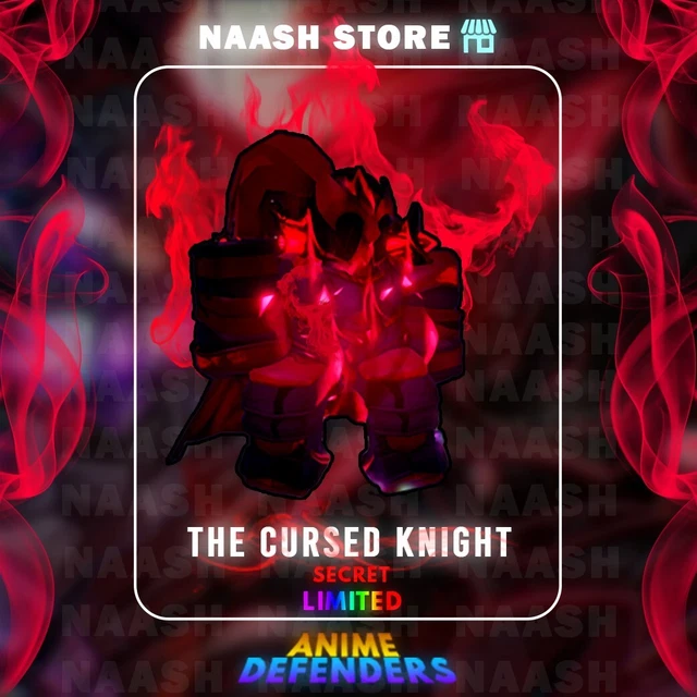 ALMIGHTY 👑 THE Cursed Knight Igris | Roblox Anime Defender | Cheap And ...