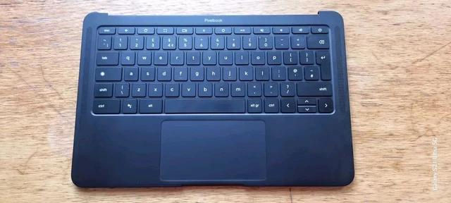 GENUINE GOOGLE PIXELBOOK Go Palmrest Uk Keyboard +Trackpad-Working £45. ...