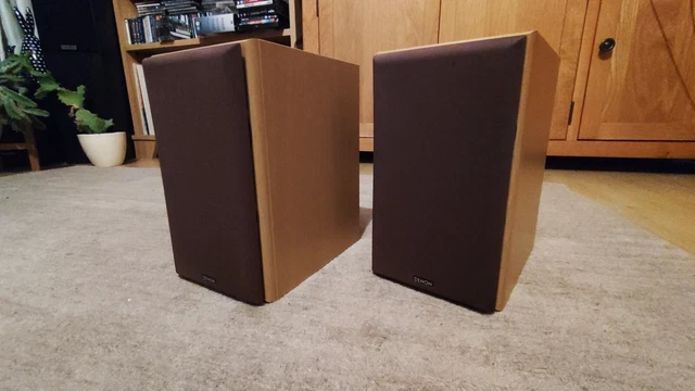 DENON ( MISSION ) SC-M50 Hi-Fi 2 Way Reflex Bookshelf Speakers (1 pair ...