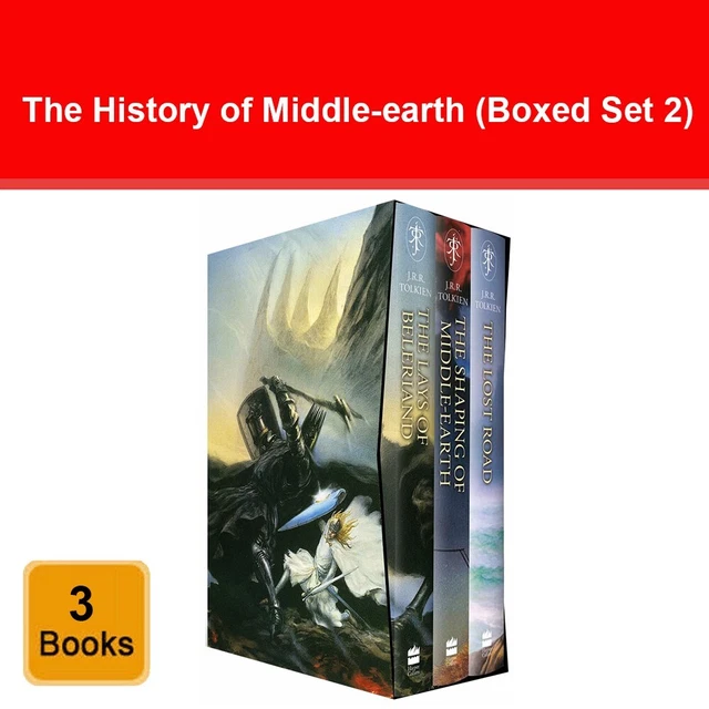 THE HISTORY OF Middle-earth (Boxed Set 2) by Christopher Tolkien, J R R ...