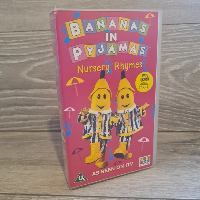 BANANAS IN PYJAMAS Nursery Rhymes VHS Tape £14.95 - PicClick UK