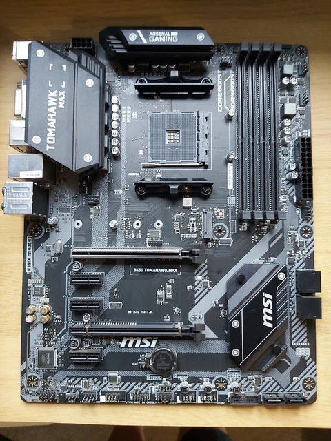 MSI B450 TOMAHAWK Max AMD A4 Motherboard £65.00 - PicClick UK
