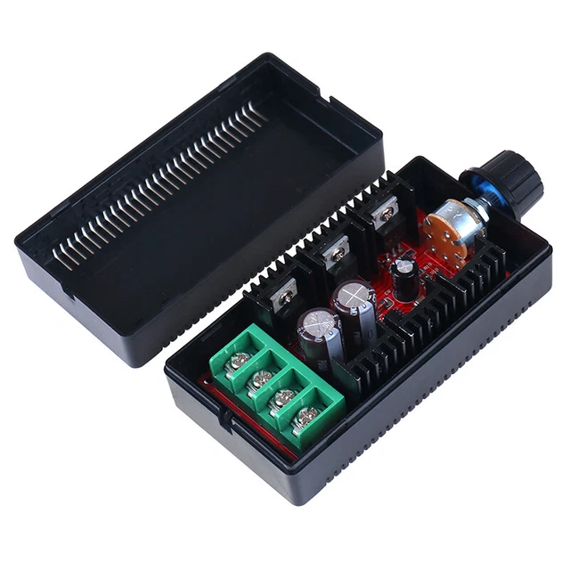 12V 24V 48V 2000W MAX 10-50V 40A DC Motor Speed Control PWM HHO RC ...