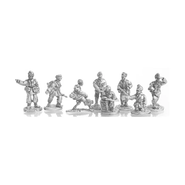 FIGURES, ARMOUR & Artillery WWII Mini 20mm Gebirgsjagers Command Post ...
