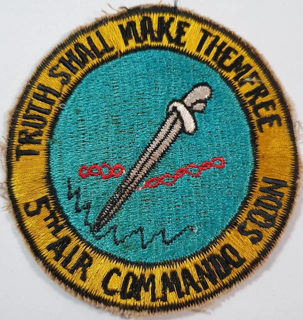 USAF 5TH AIR Commando Squadron Vietnam Patch Badge. US Air Force £12.00 ...
