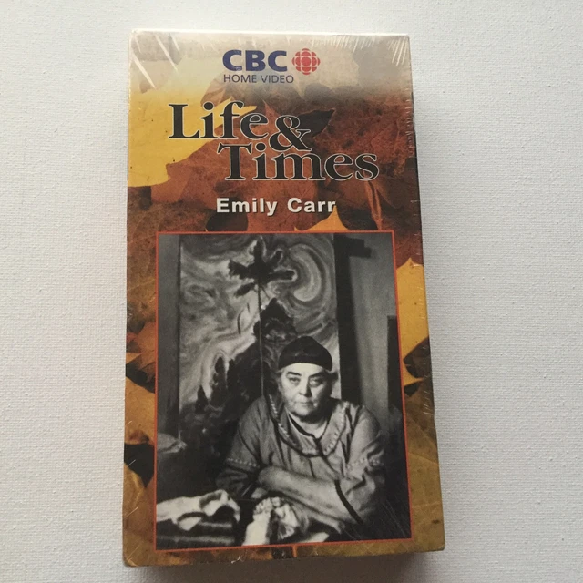 EMILY CARR ARTIST VHS Tape Life &Times CBC Canada 1997 New Sealed Fast ...