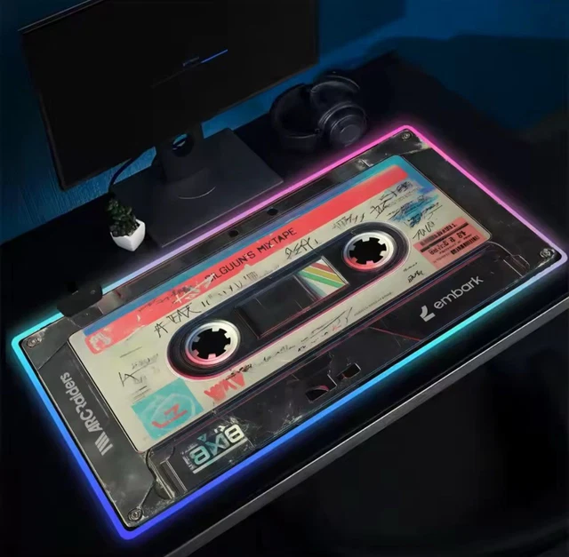 ARC RAIDERS RGB Gaming Mouse Pad XXL LED Desk Mat Extended Gamer ...