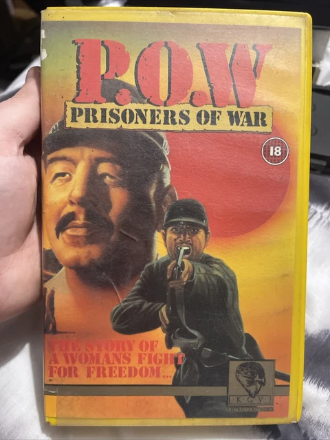 P.O.W. PRISONERS OF War VHS Video Tape Cassette Ex Rental Big Box ...