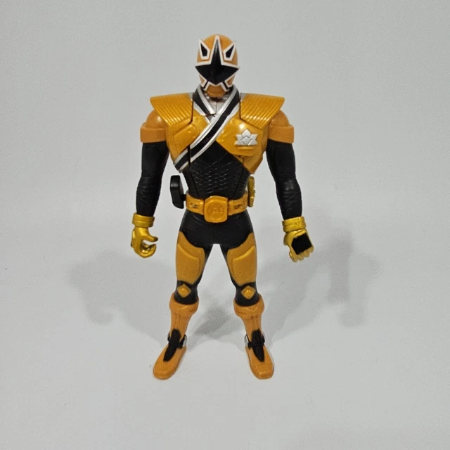 POWER RANGERS SAMURAI Switch Gold Morphin Ranger Loose Action Figure ...