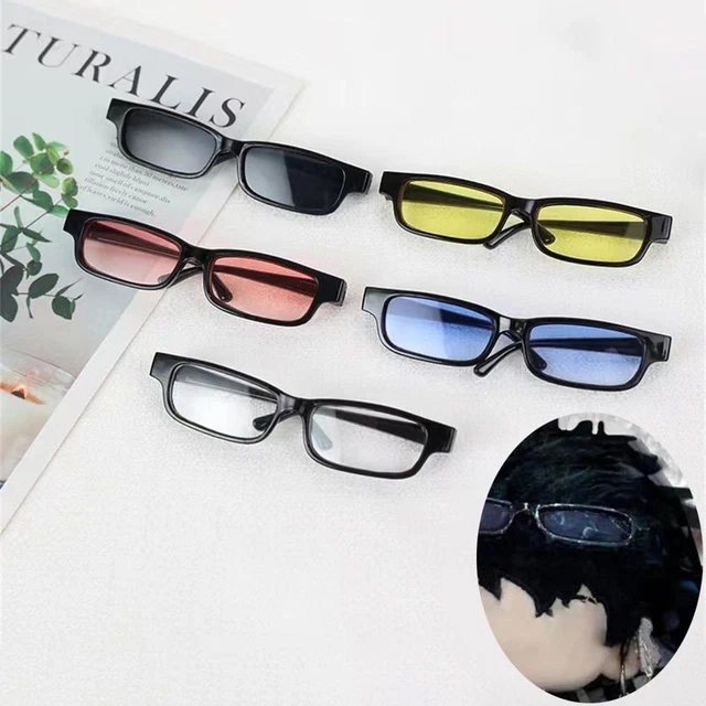 Miniature For Blythe Doll Glasses Plastic Clear Lens Eyeglasses Toys