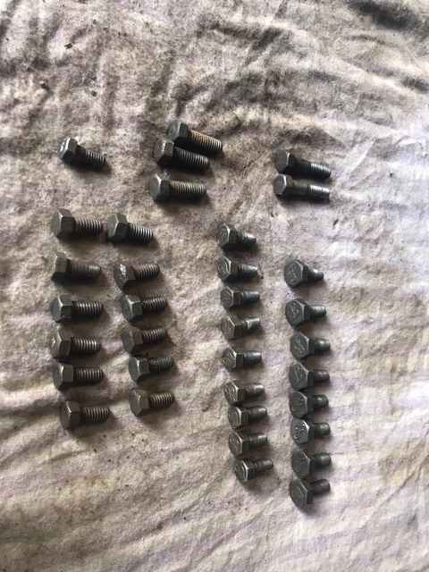 WW2 WILLYS MB ford gpw jeep Original F Script Bolts £30.00 - PicClick UK