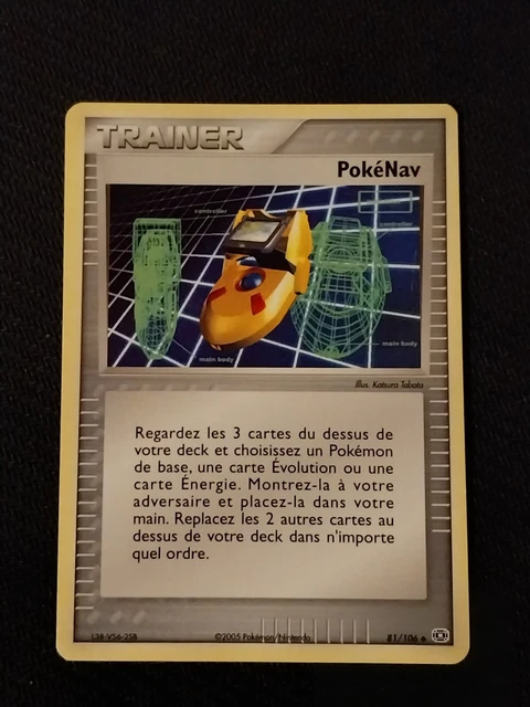 CARTE POKÉMON POKÉNAV 88/109 Rubis & Saphir Bloc EX EUR 1,00 - PicClick FR