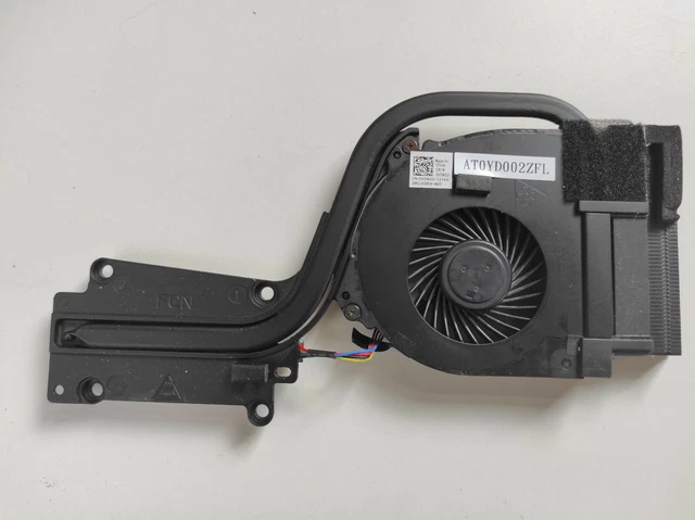 DELL LATITUDE E6540 Cooling CPU Fan with Heatsink 0V0NGD £22.40 ...