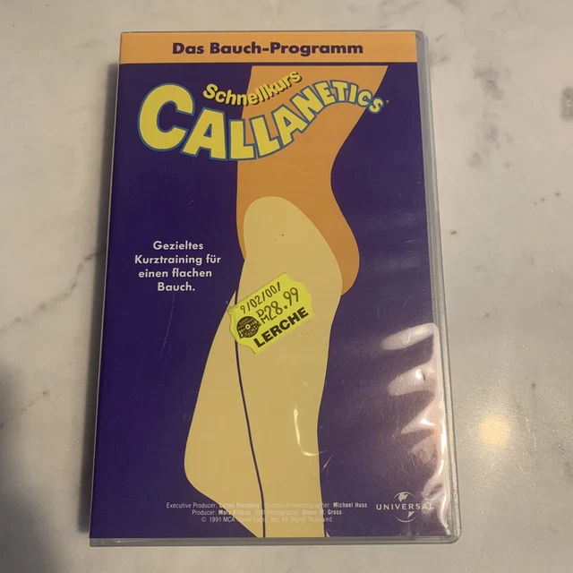 VHS RARITÄT: CALLANETICS Schnellkurs - Bauch-Programm EUR 3,70 ...